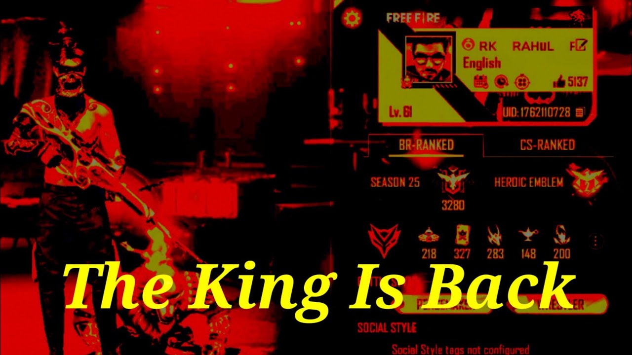 The king is back || The King Is Back - YouTube