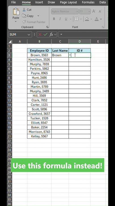 Excel Text Before/After - YouTube