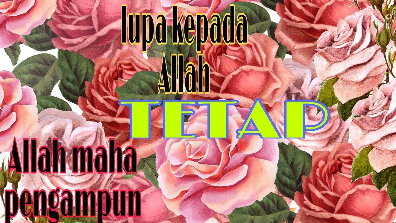 Allah maha pengampun - YouTube