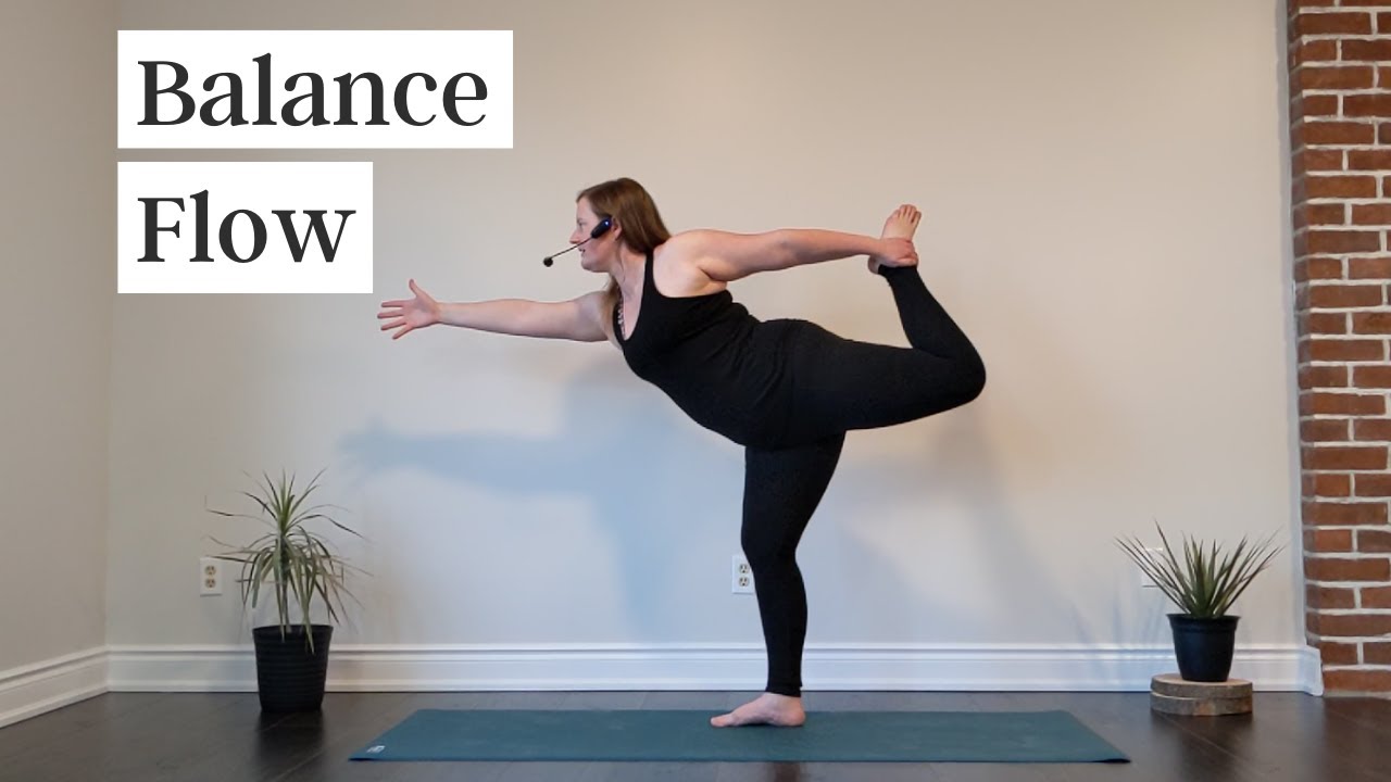 15 Minute Yoga Flow | Standing Balances - YouTube