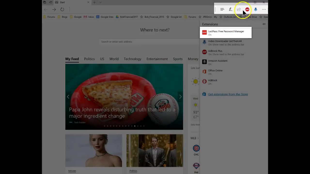 Installing Extensions in Edge Browser - YouTube