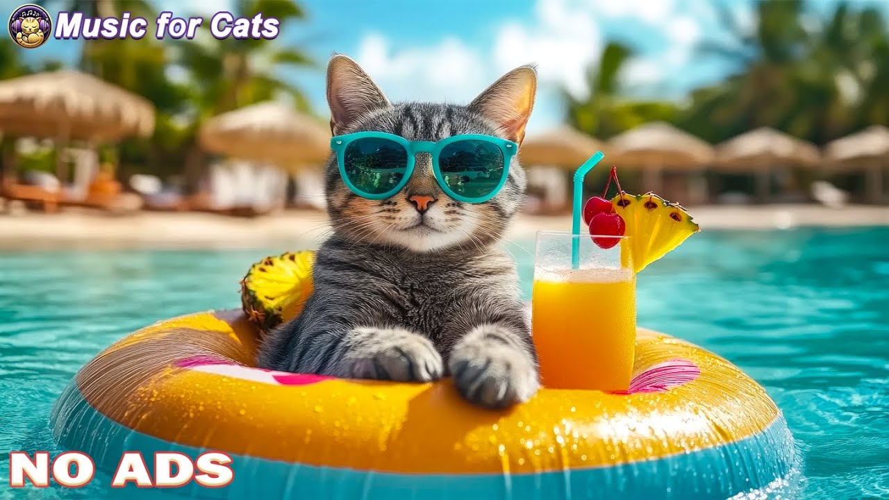Healing Cat Music | Relaxing Piano Music for Cats with Purring Sounds ...