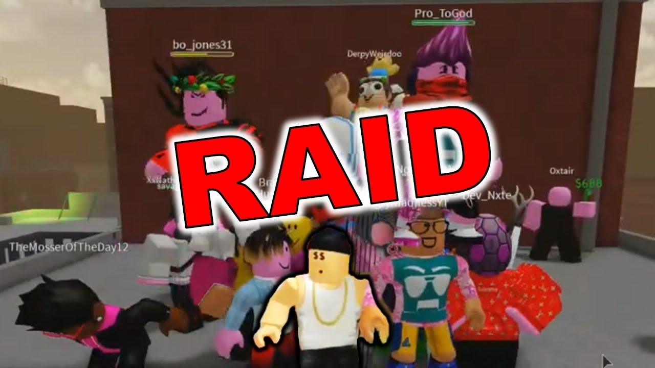 THE *BIGGEST* DA HOOD RAID - YouTube