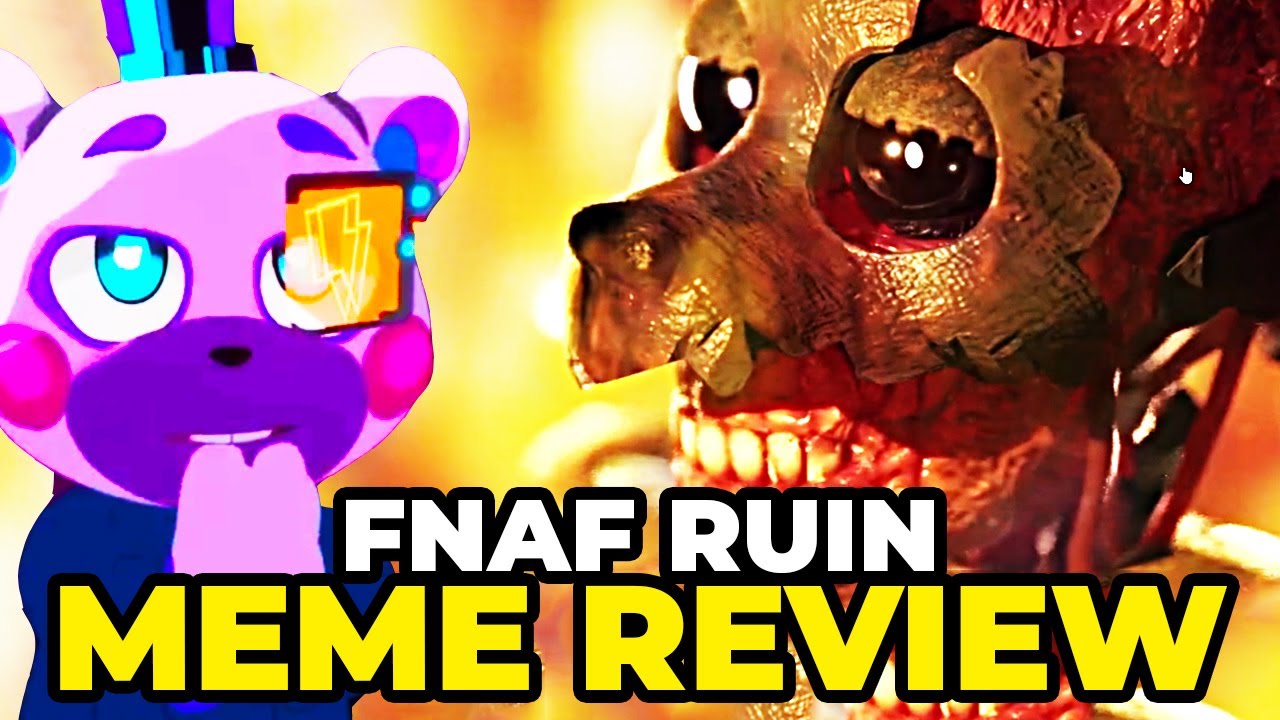 FNAF RUIN MEME REVIEW 😂 - YouTube
