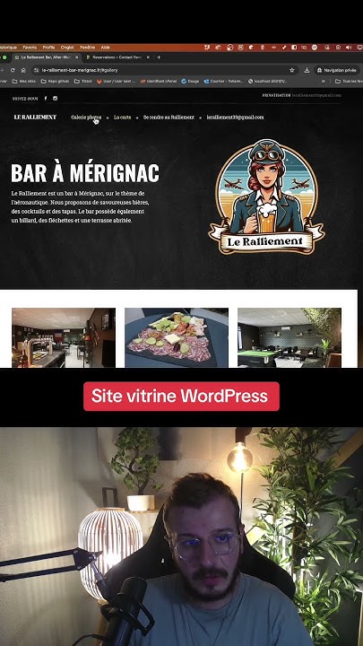 Site Vitrine Sous Wordpress Fyp Webdeveloper Javascript Coding 7239