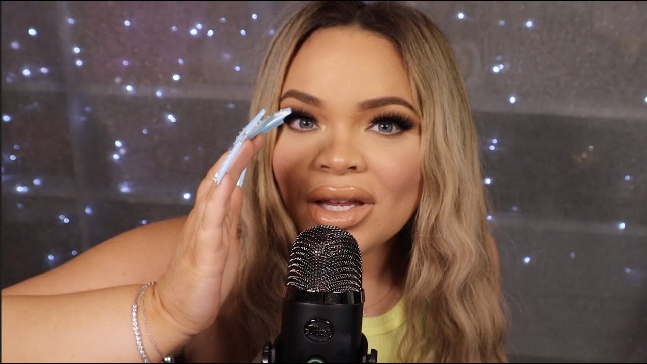 ASMR CUPPED INAUDBILE WHISPERING + FACE TOUCHING - YouTube