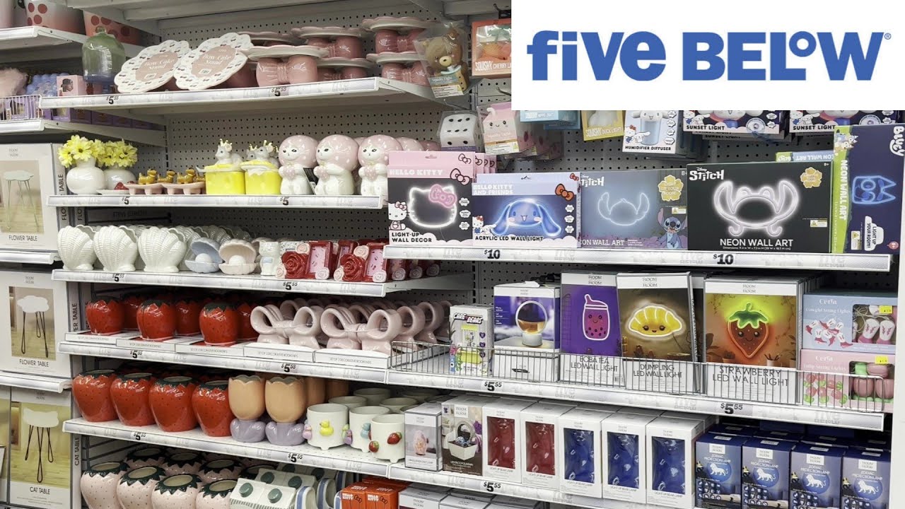 Five Below Shopping | Shop with me | Shopping | Five Below New Finds ...