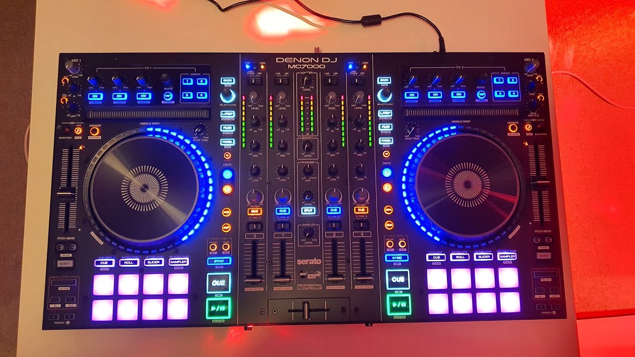 Denon DJ MC7000 unboxing - YouTube