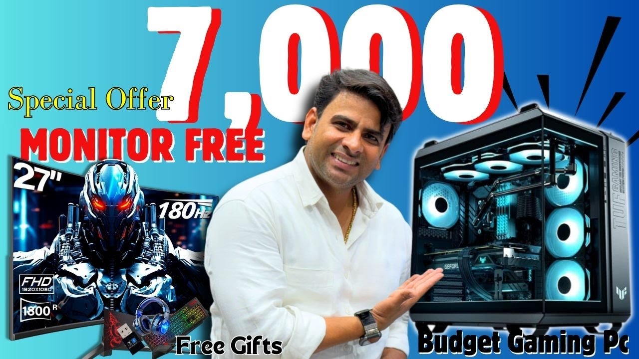Rs-7K TO Rs- 35K Cheapest Gaming Pc full setup with Monitor FREE ...
