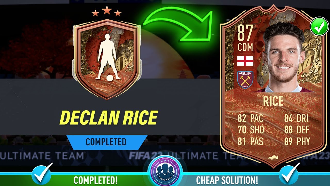 87 FUT Centurions Declan Rice SBC Completed - Cheapest Solution & Tips ...