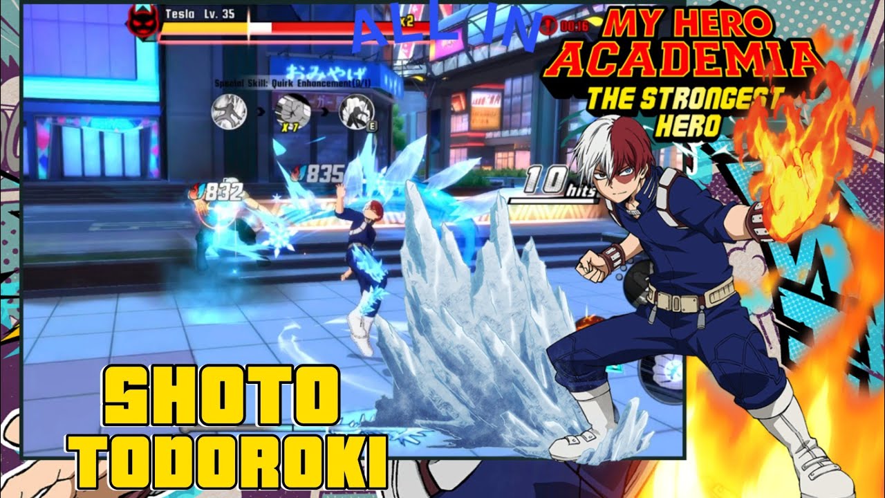 Todoroki vs Tesla: The Ultimate Showdown in MHA! - YouTube