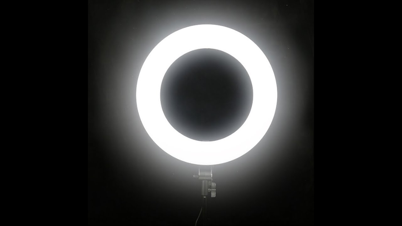 ring light black screen effect - YouTube