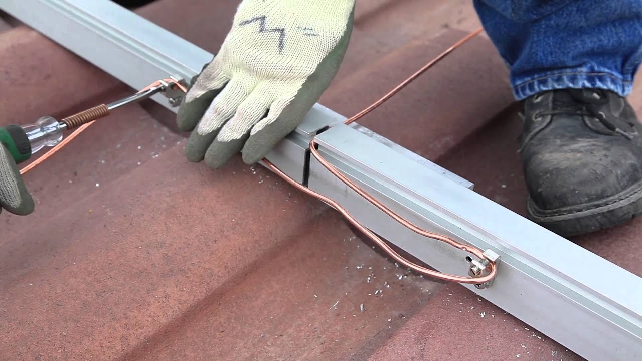 Tile Hook Installation for Solar PV (by S-Energy) - YouTube
