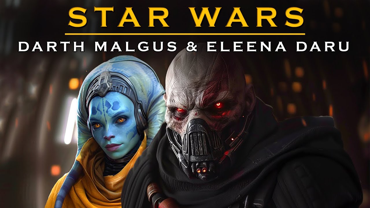 The Tragic Love Tale of Sith Lord Darth Malgus | Star Wars Explained ...