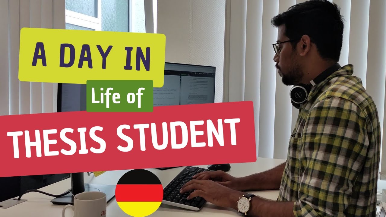A DAY IN LIFE OF MASTER THESIS STUDENT IN GERMANY 🇩🇪 - YouTube