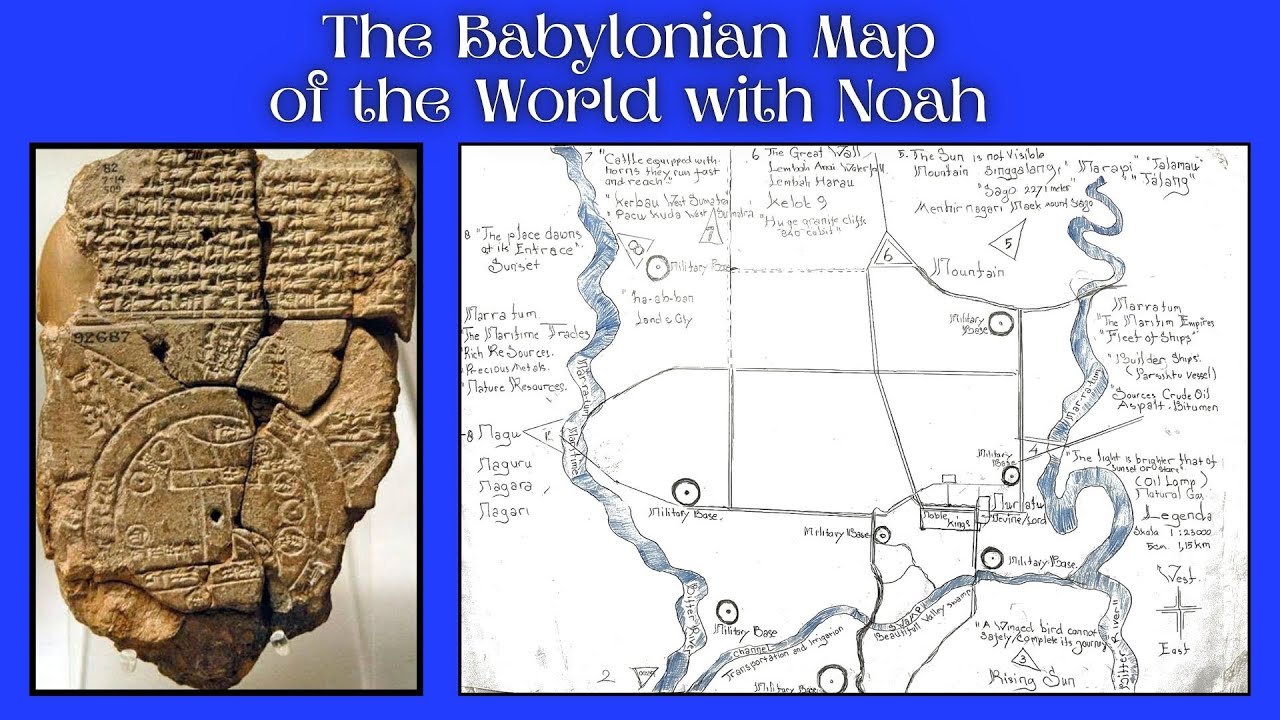 The Babylonian Map of the World with Noah - YouTube