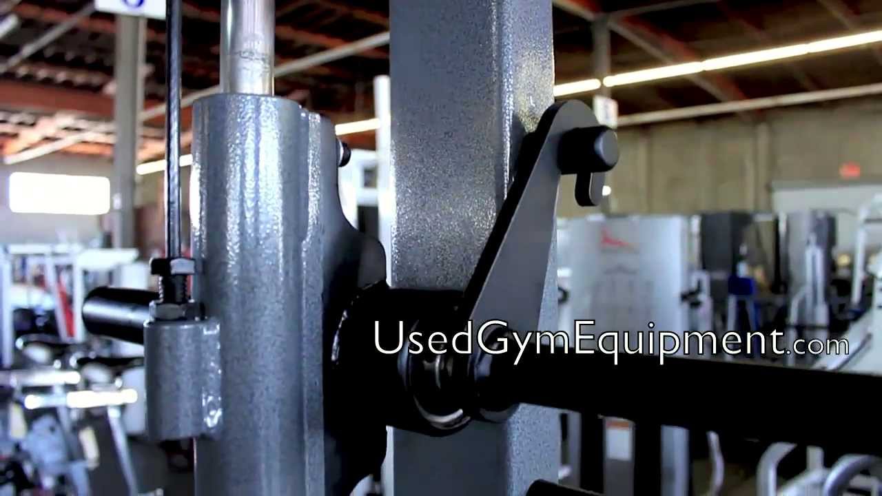 Used Precor Smith Machine For Sale - YouTube