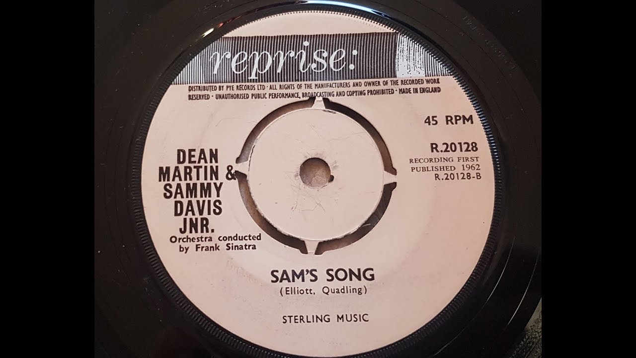 Dean Martin And Sammy Davis Jnr 'Sam's Song' 1962 45 rpm - YouTube