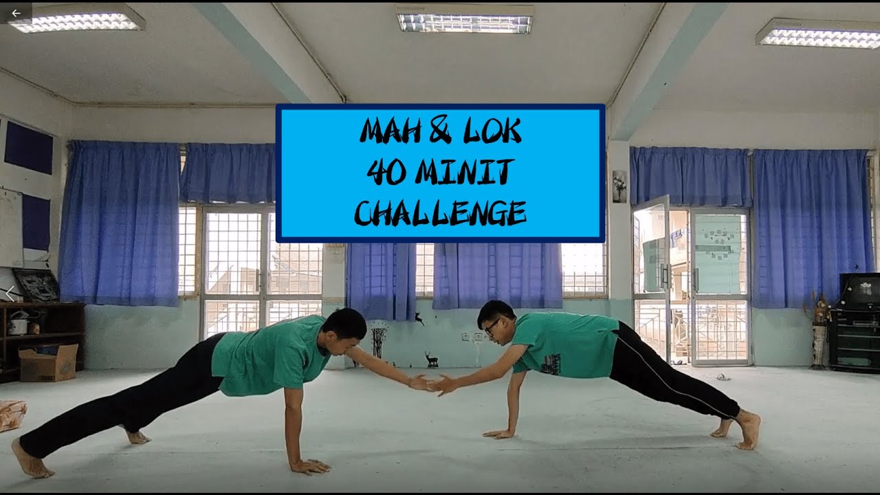 Mah Lek Siang & Lok Yuan Zhi 40 minit Challenge - YouTube