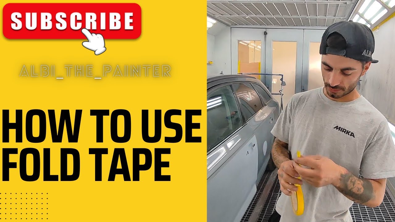 fold tape tricks ( painting ) - YouTube