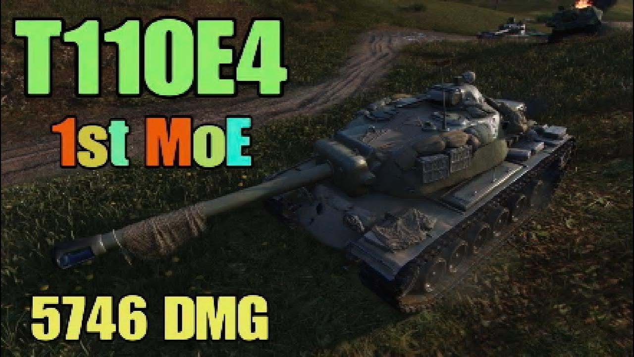 World of Tanks Console - T110E4 1st MoE - YouTube