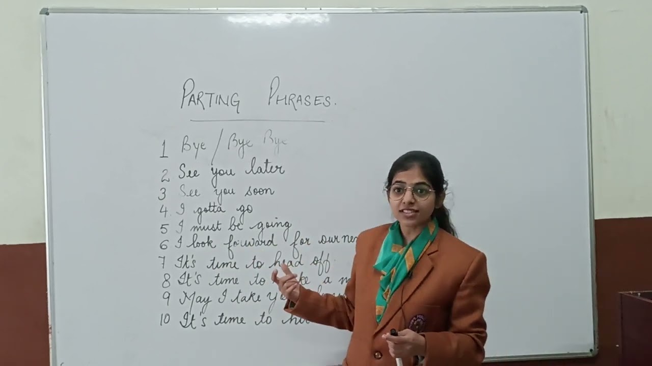 Parting Phrases - YouTube