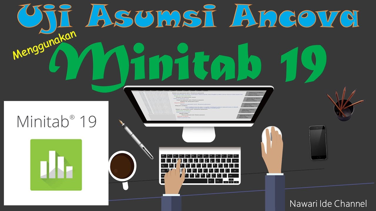Tutorial Uji Asumsi Ancova Menggunakan Minitab - YouTube