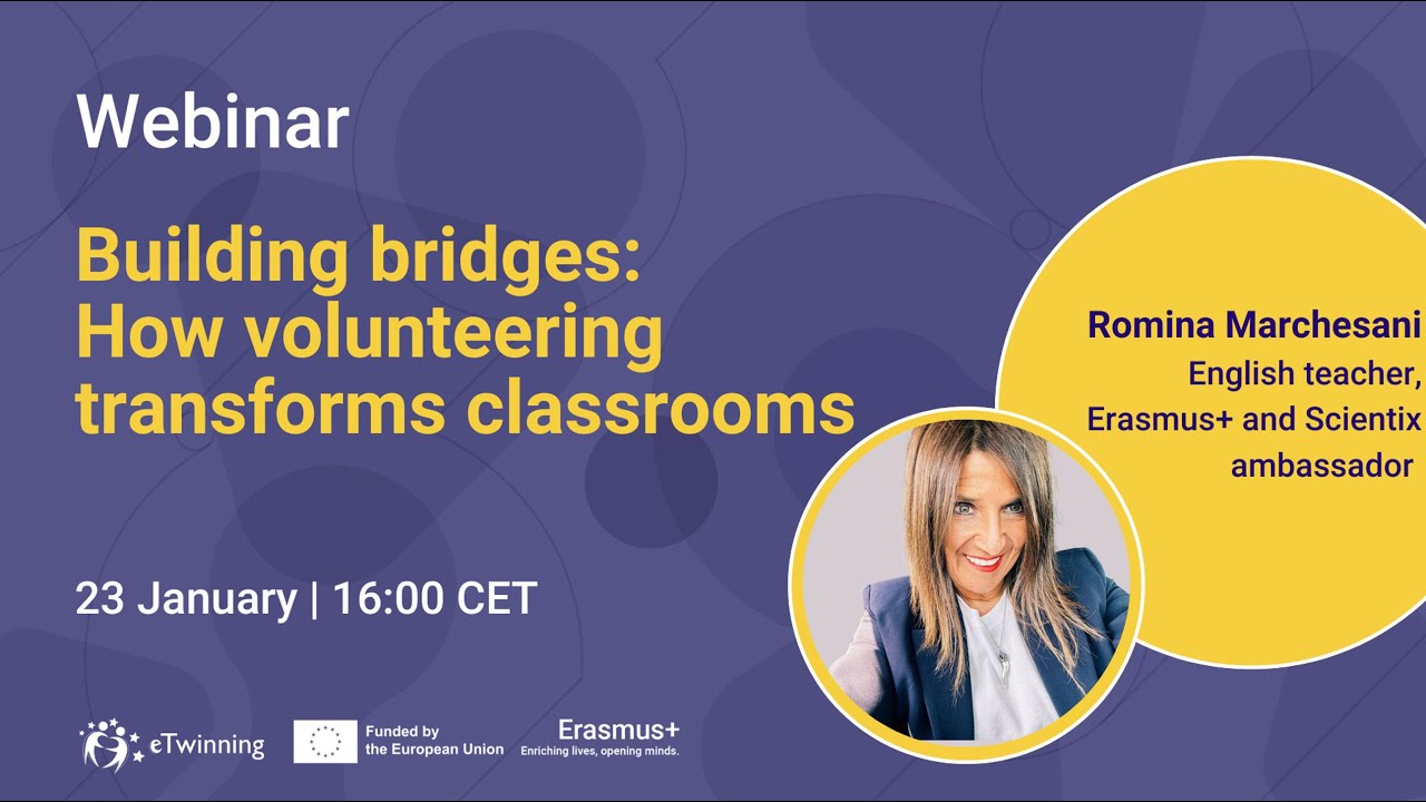 Building bridges: how volunteering transforms classrooms - YouTube