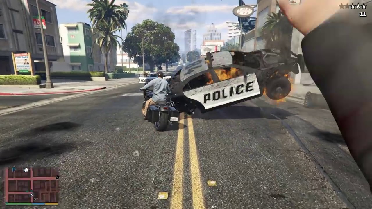 GTA 5 MOD Samsung Galaxy Note 7 Bomb - YouTube