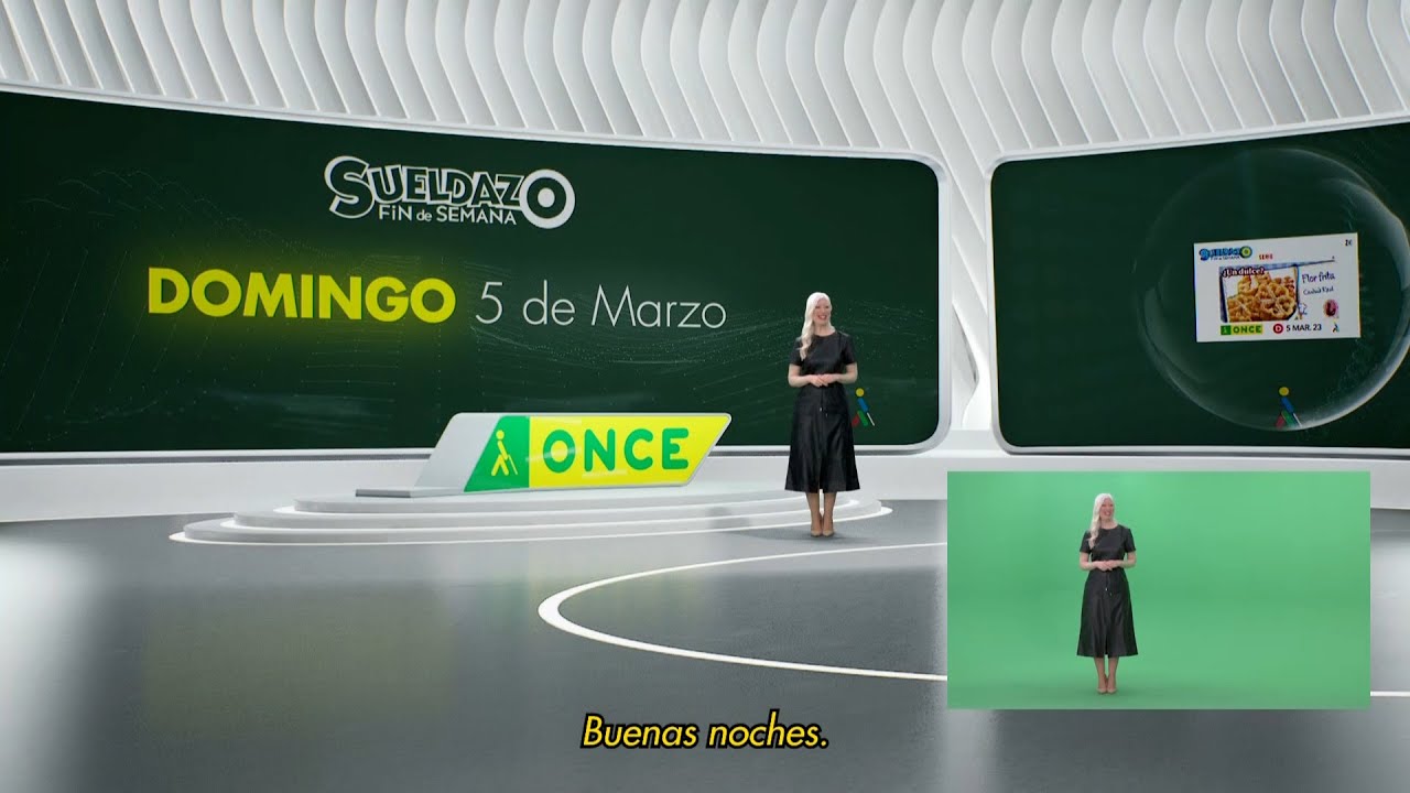 Virtual Studio Set | Daily Lottery of ONCE - YouTube