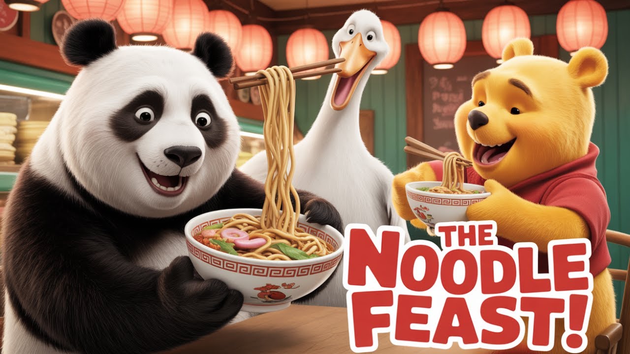 Po the Panda Visits Pooh City | Cute Adventure | Funny Fight #adventure ...