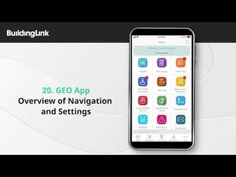 【Tutorial】GEO App - Overview of Navigation and Settings | BuildingLink ...
