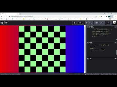 How to make a chess game using HTML CSS and JS Part 1 - YouTube