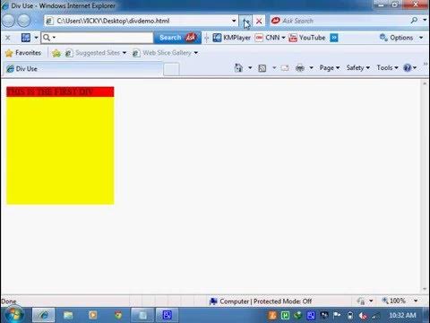 How to Create Div in HTML - HTML Tutorial (maha Collection)` - YouTube