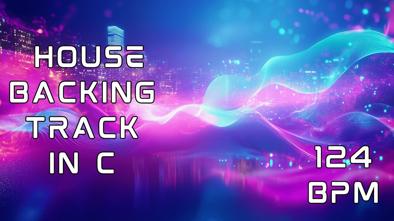 House Backing Track 124 BPM In C | Energetic Groove for Practice and ...
