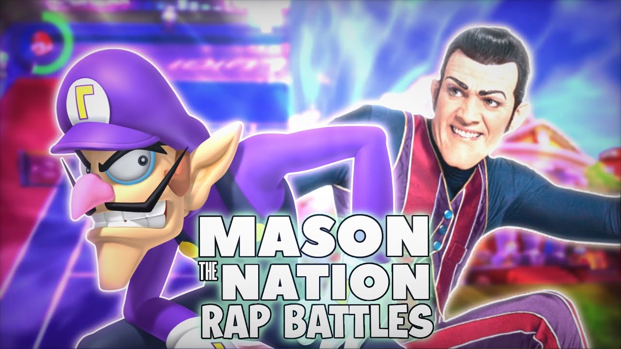 Waluigi vs. Robbie Rotten (ft. WCRB) | Mason The Nation Rap Battles ...
