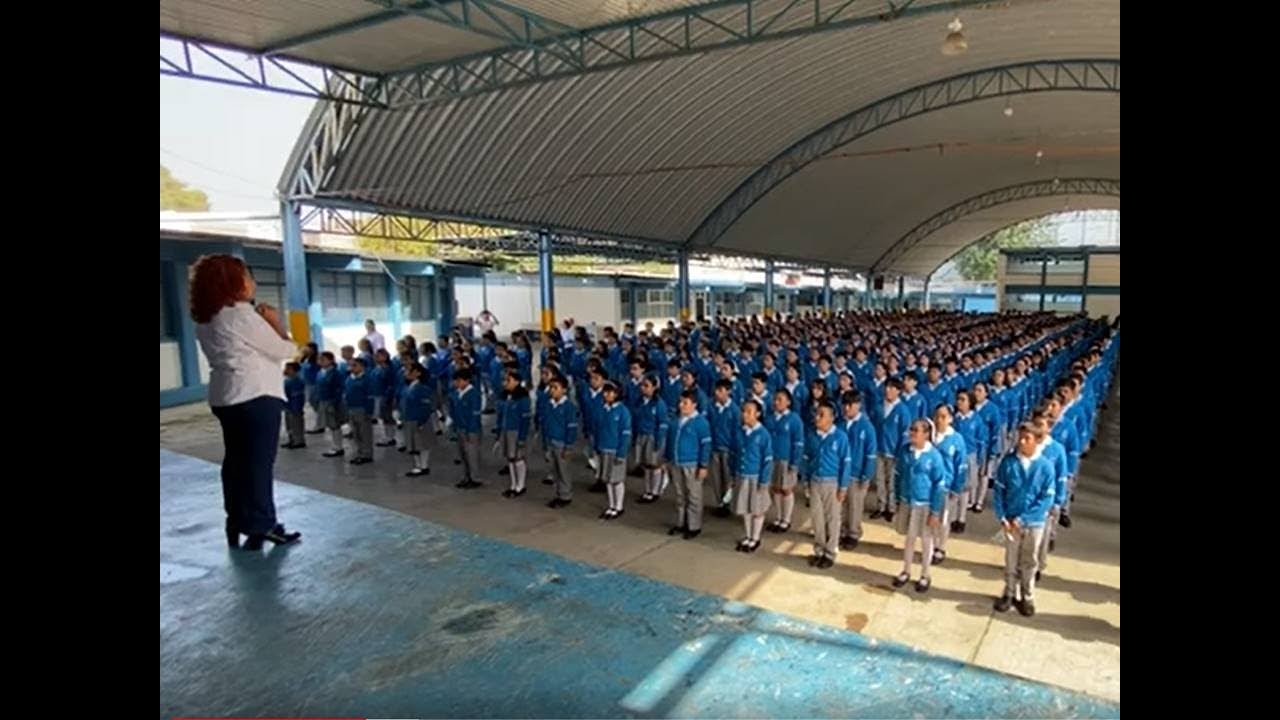 Himno Nacional Mexicano Escuela Secundaria General No. 2 Julio Zarate ...