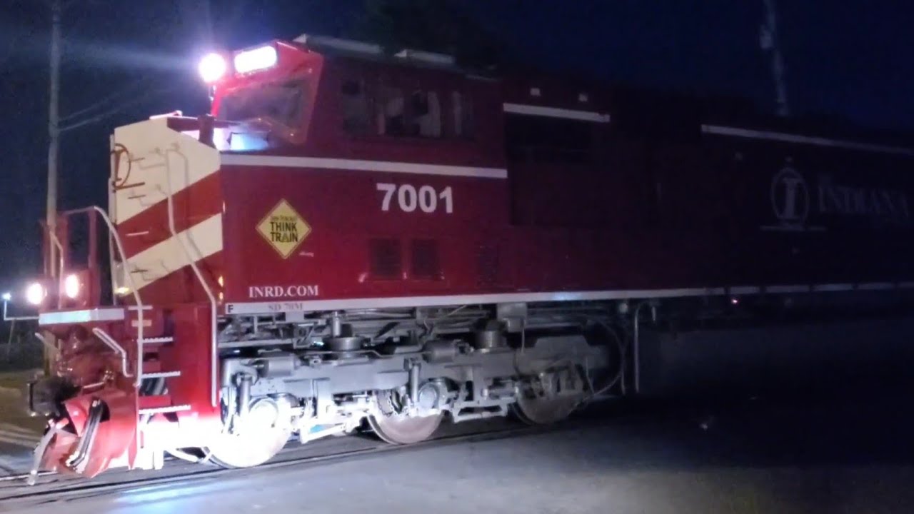 Chasing INRD 7001 and 7002 on GLCNT in Terre Haute, IN - YouTube