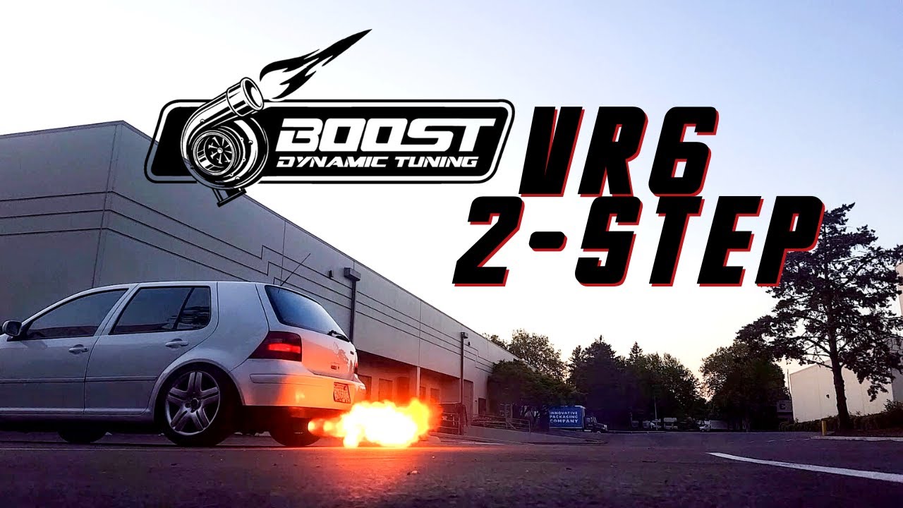 Boost Dynamic Tuning VW MK4 VR6 12v 24v 2-Step Compilation - YouTube