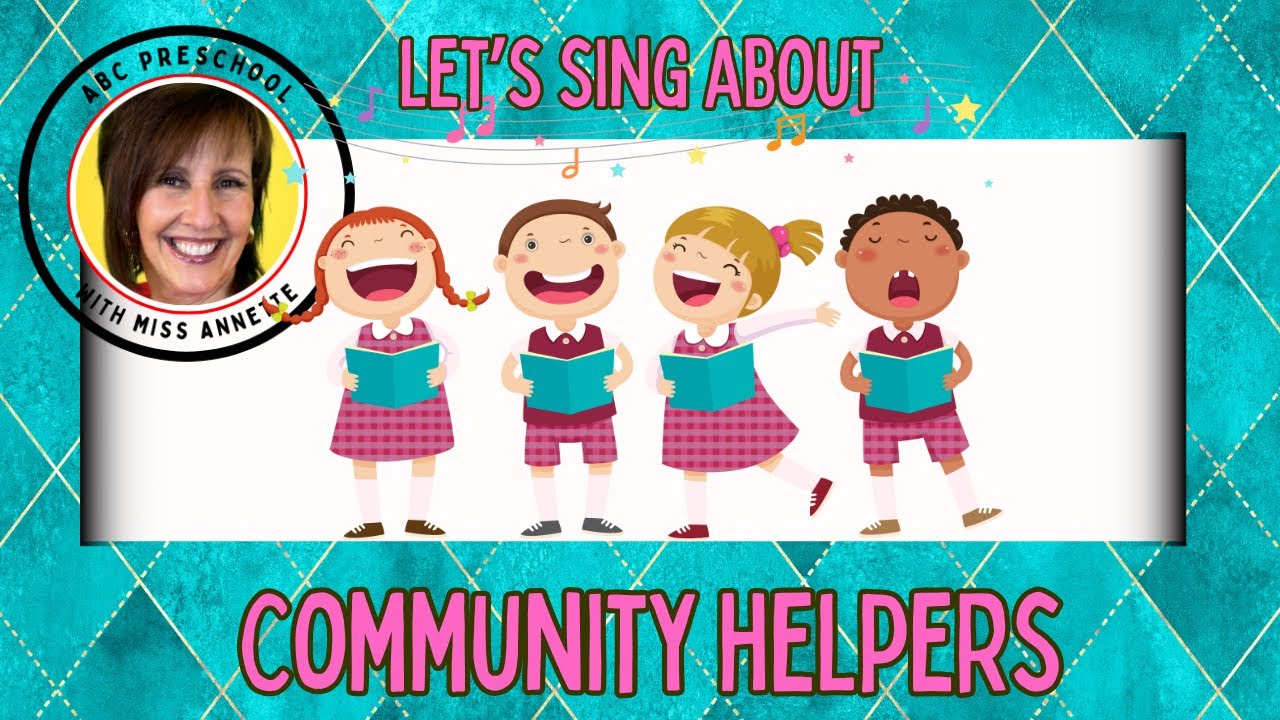 Community Helpers Song! 🚒👩‍⚕️👨‍🏫 | Miss Annette’s Preschool Learning ...