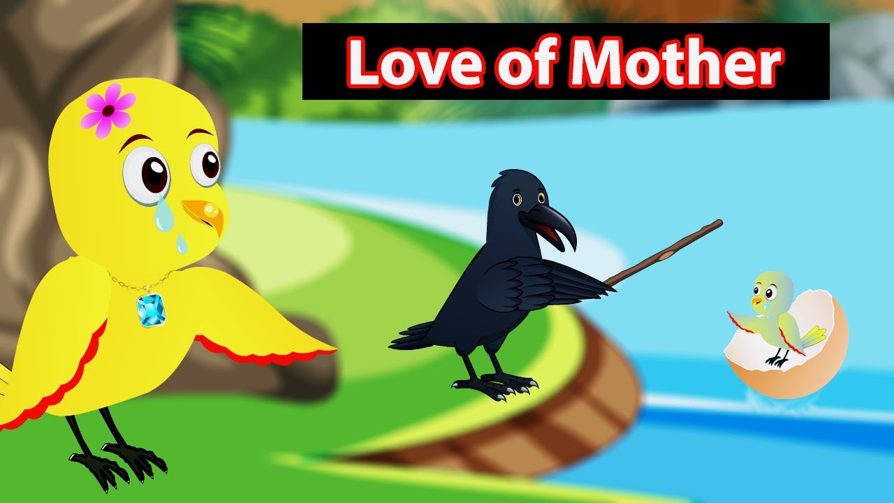हिंदी कार्टून | Love of Mother | Kauwa Hindi Cartoon | Tuni Chidiya ...