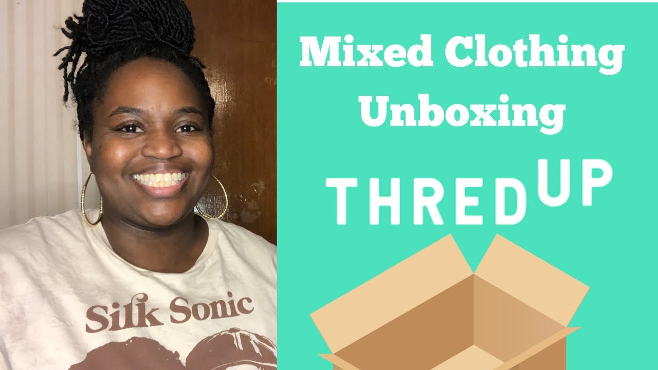 ThredUp Mixed Clothing Unboxing - YouTube