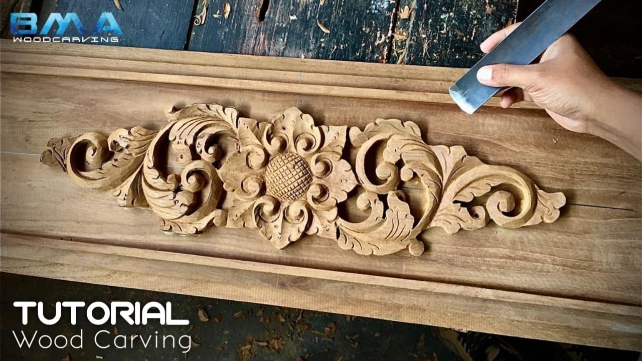 how to learn wood carving alone - YouTube