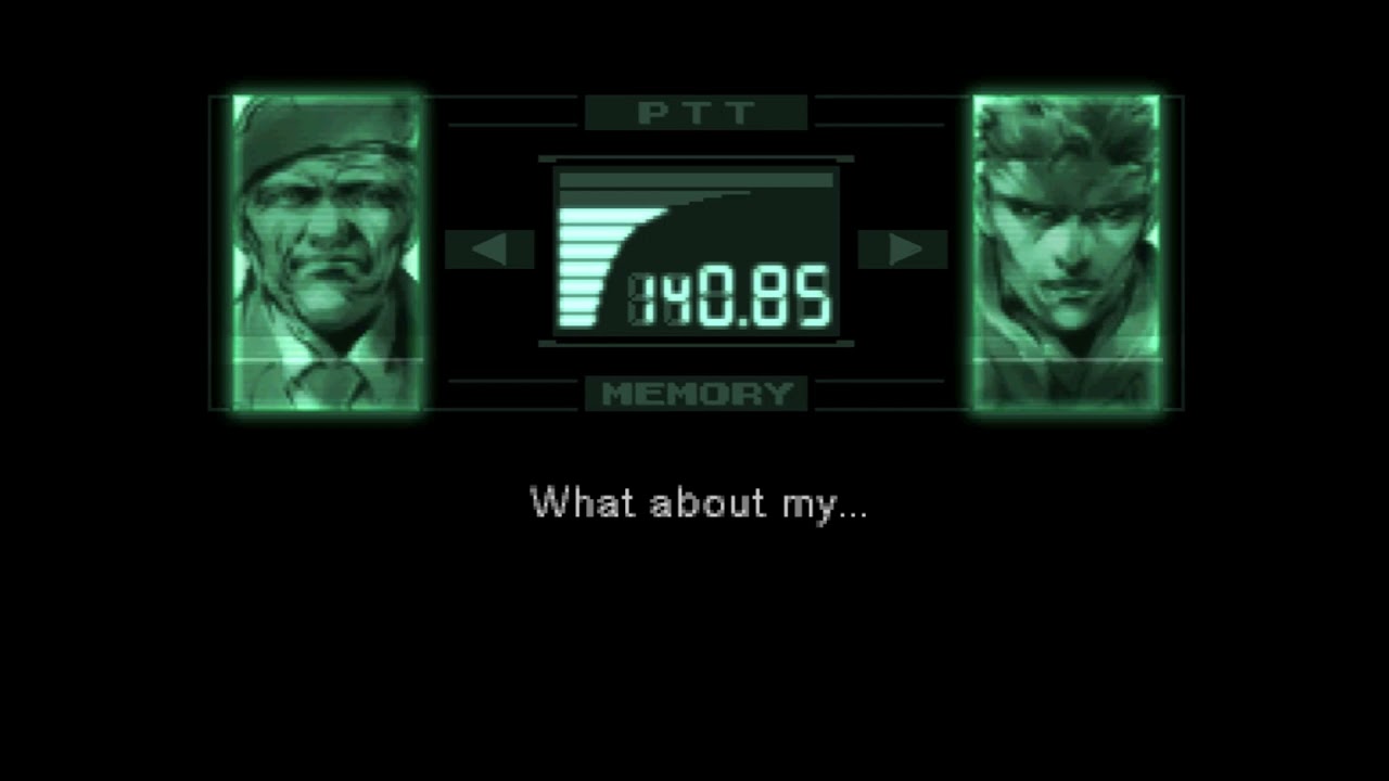 NEVER-BEFORE-SEEN SECRET CODEC CALL in MGS1 (SECRET) - YouTube