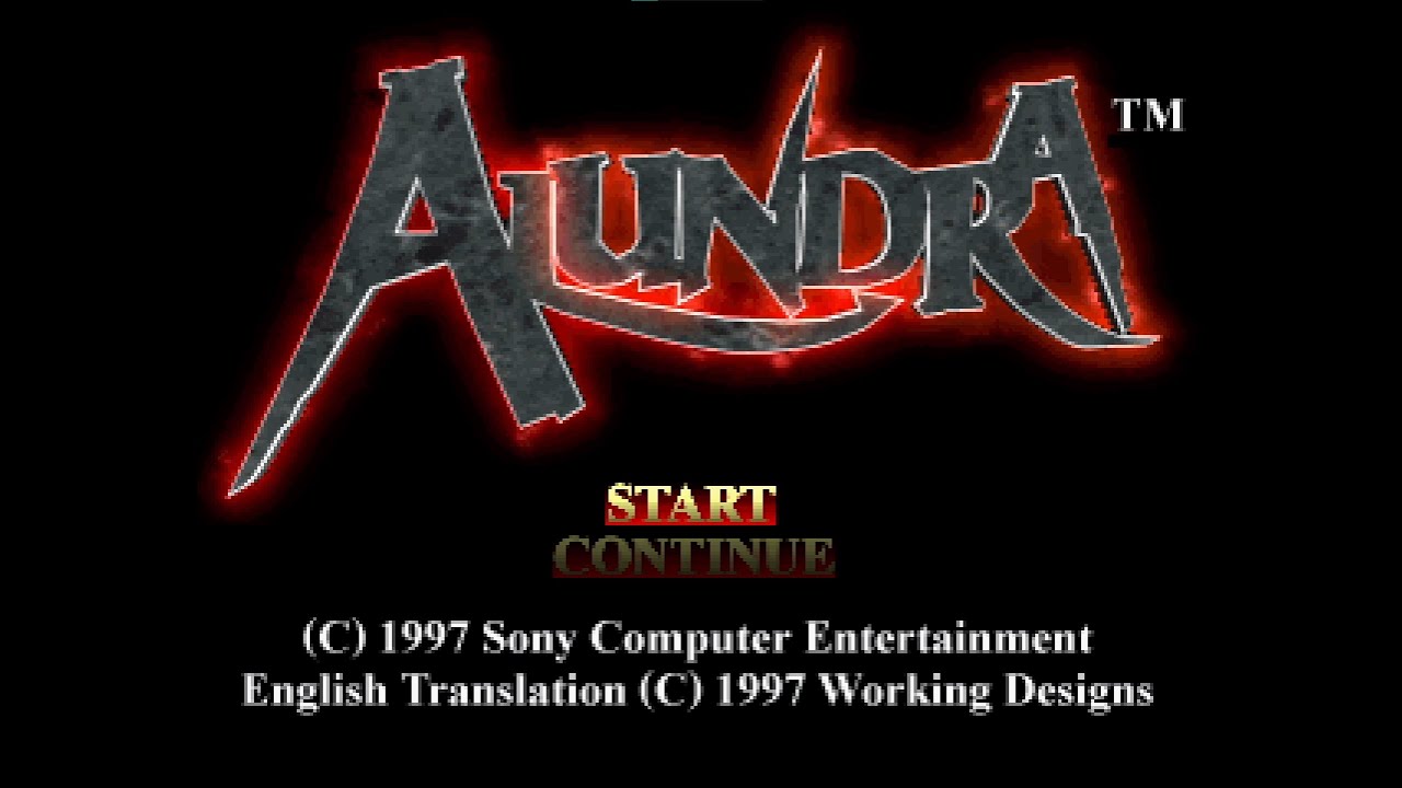 Alundra (1998, Matrix Software, Playstation 1) - Intro Movie and Title ...