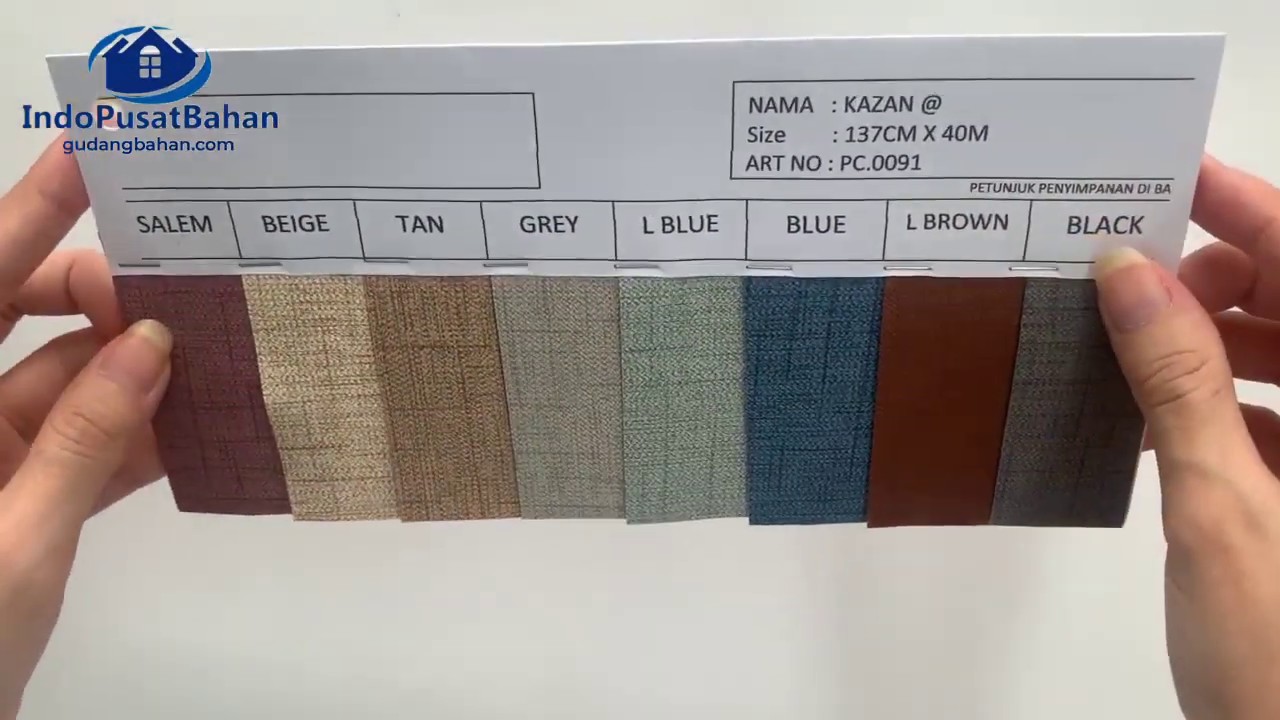 Kulit Imitasi / Bahan Sintetis / PVC Leather (Oscar) - Kazan - YouTube