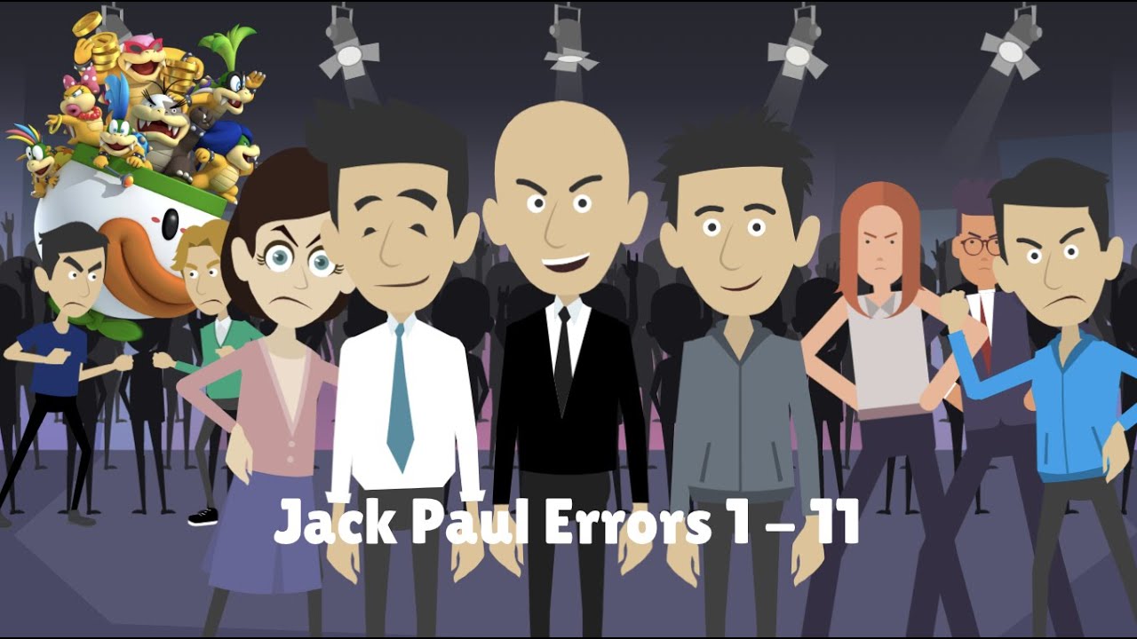Jack Paul Errors 1 - 11 - YouTube