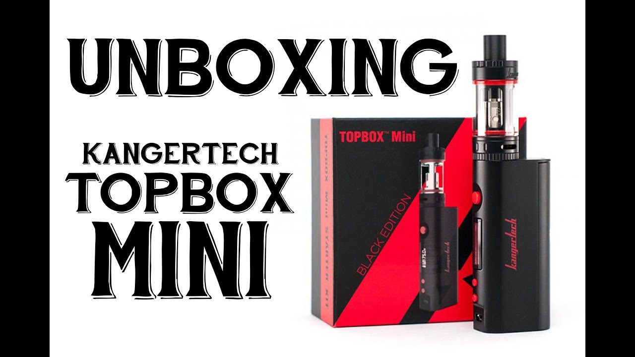 Gadster Kangertech Subox / Topbox Mini 75 watt (Unboxing Vaporizer ...
