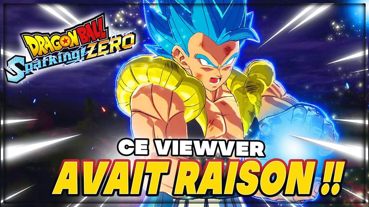 CE VIEWVER AVAIT RAISON ! GOGETA DBS SSJ BLUE QUEL PLAISIR ! SPARKING ZERO - YouTube