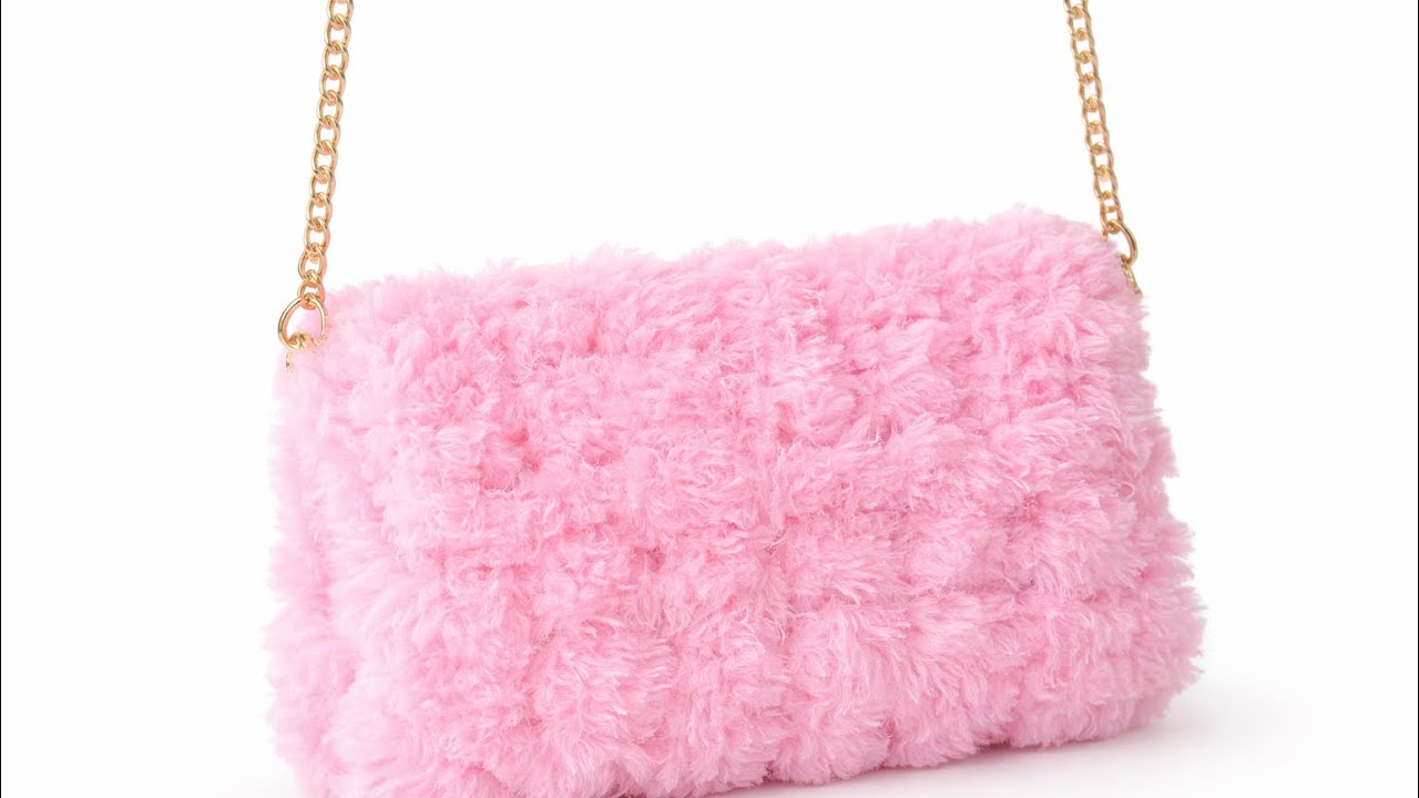 This Pink Fluffy Bag is SO Cute 🥹🩷 | DIY - YouTube